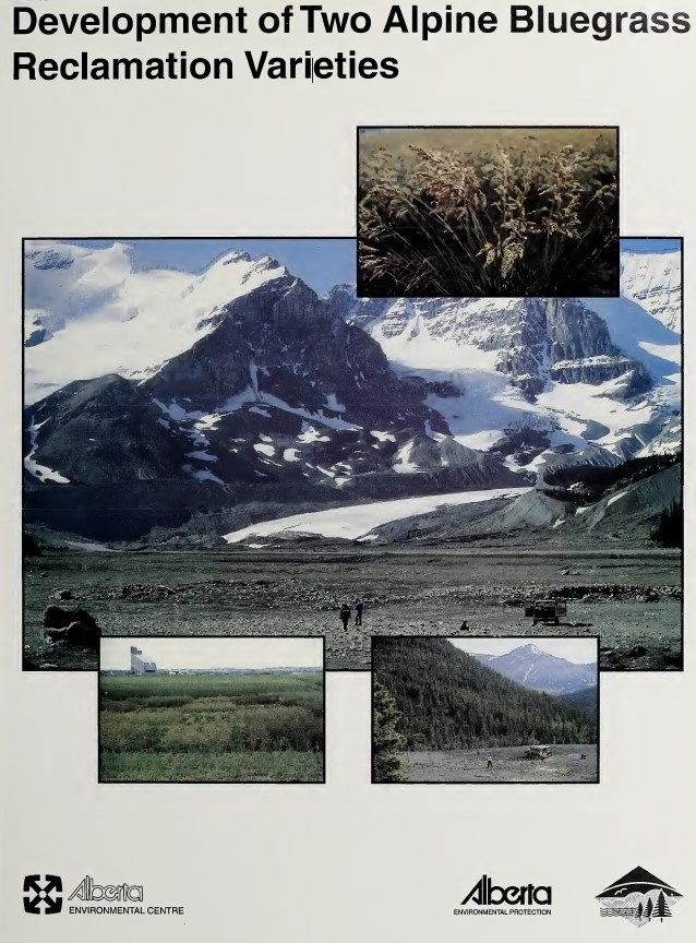 Development of Two Alpine Bluegrass Reclamation Varieties | Canadian ...