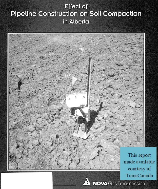Effect of Pipeline Construction on Soil Compaction in Alberta ...
