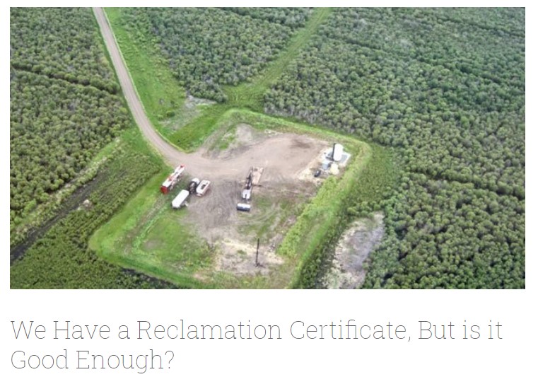 Blog: We Have a Reclamation Certificate, But is it Good Enough ...
