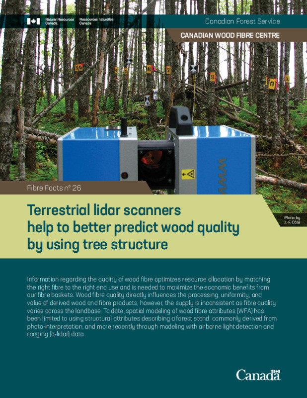 Terrestrial Lidar Scanners Help to Better Predict Wood Quality by Using ...