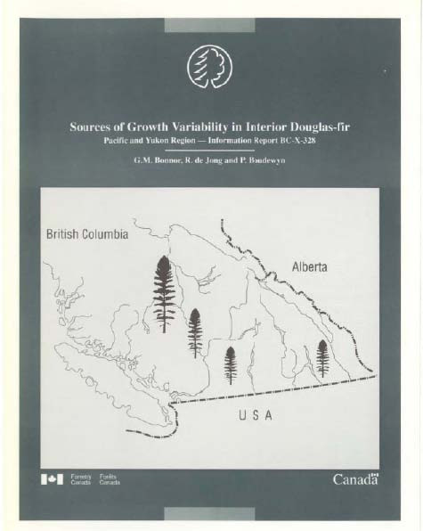 Source of Growth Variability in Interior Douglas-fir | Canadian ...