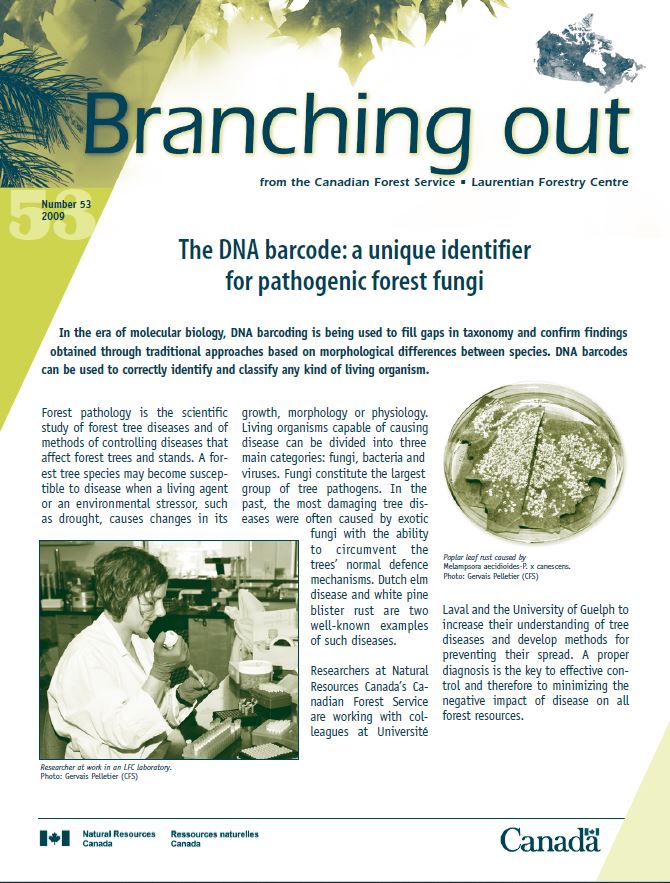The DNA Barcode: A Unique Identifier for Pathogenic Forest Fungi ...