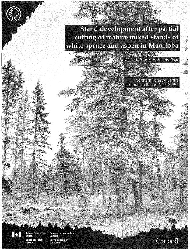 Stand Development After Partial Cutting of Mature Mixed Stands of White ...