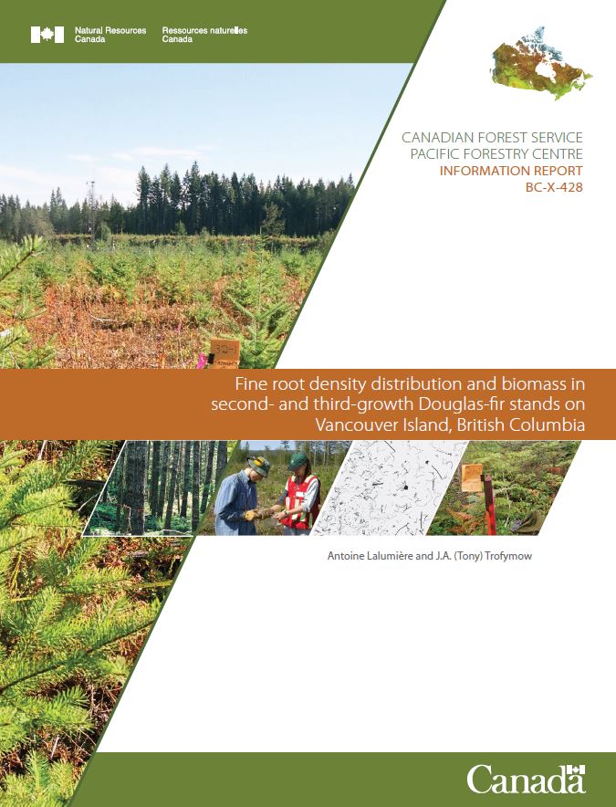 Fine Root Density Distribution and Biomass in Second- and Third-Growth ...