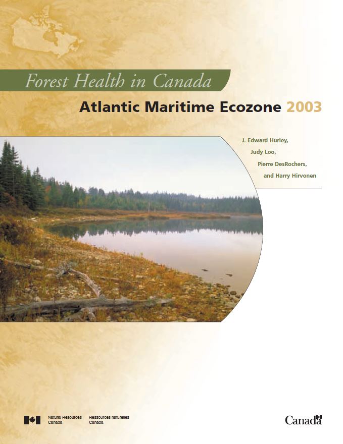 Forest Health in Canada. Atlantic Maritime Ecozone 2003 | Canadian ...