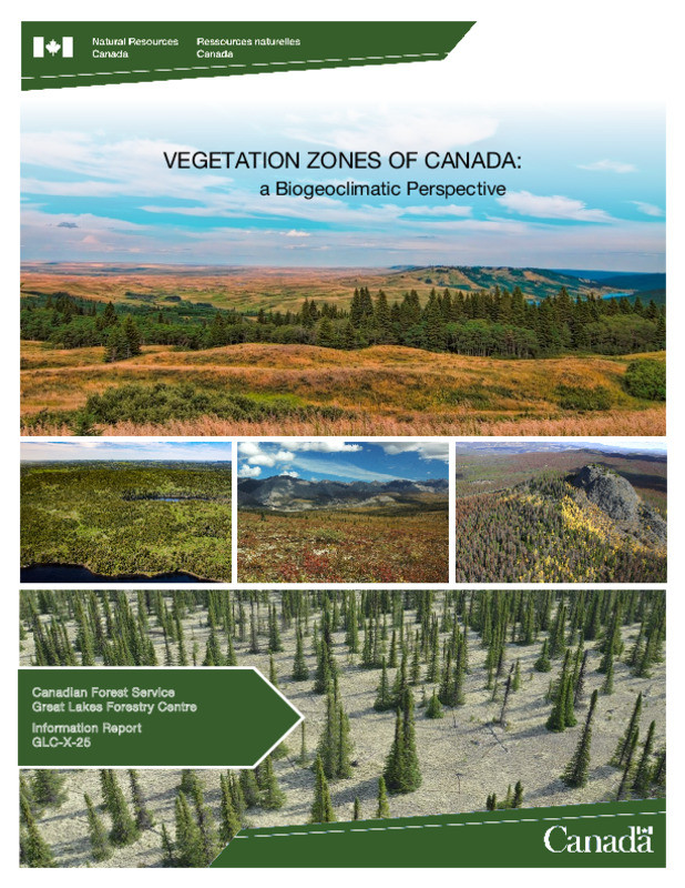 Vegetation Zones of Canada: a Biogeoclimatic Perspective | Canadian ...