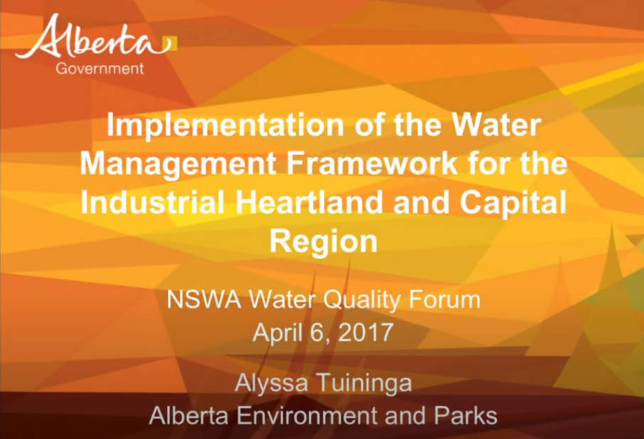 Video - Implementation of the Water Management Framework for the ...