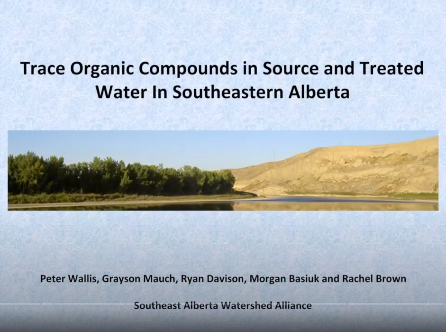 Video - Trace organic compounds in source and treated waters in SE ...