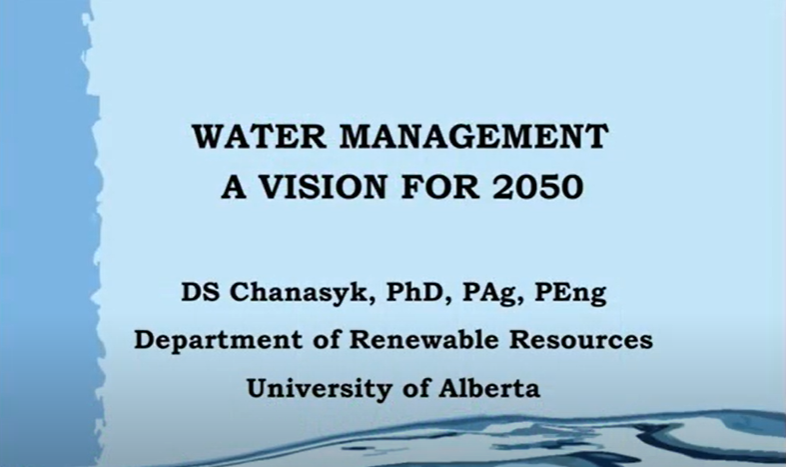 Video - Water Management: A Vision for 2050 | Canadian Conservation and ...