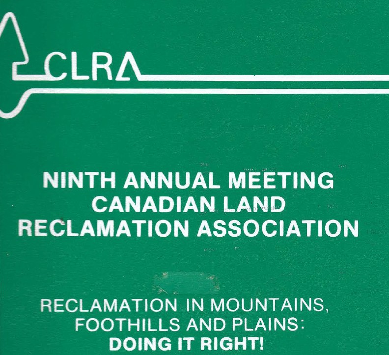 Opening Remarks | Canadian Conservation and Land Management (CCLM ...