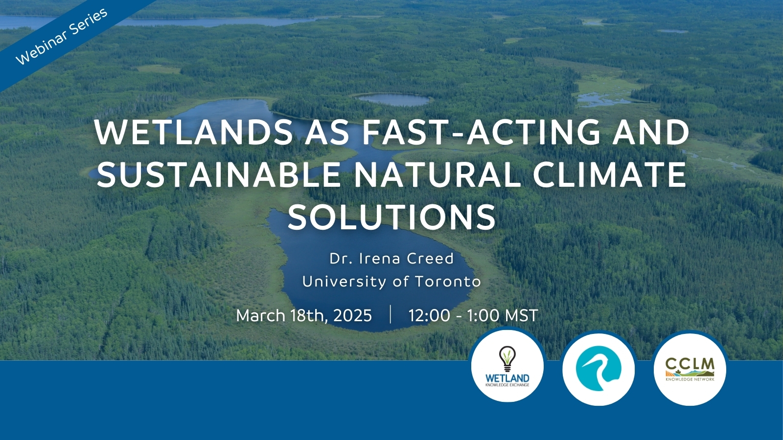 Webinar - Wetlands as Fast-Acting and Sustainable Natural Climate ...