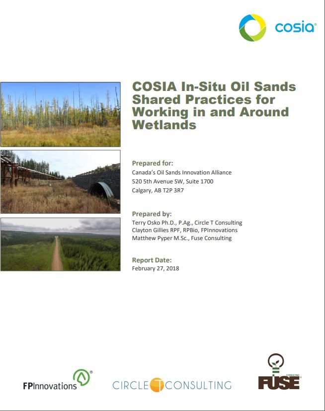 COSIA In-Situ Oil Sands Shared Practices for Working in and Around ...
