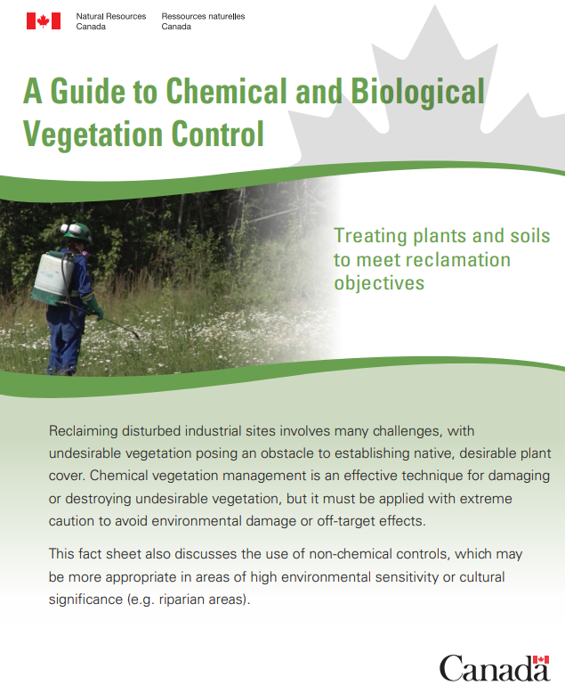A Guide to Chemical and Biological Vegetation Control | Canadian ...
