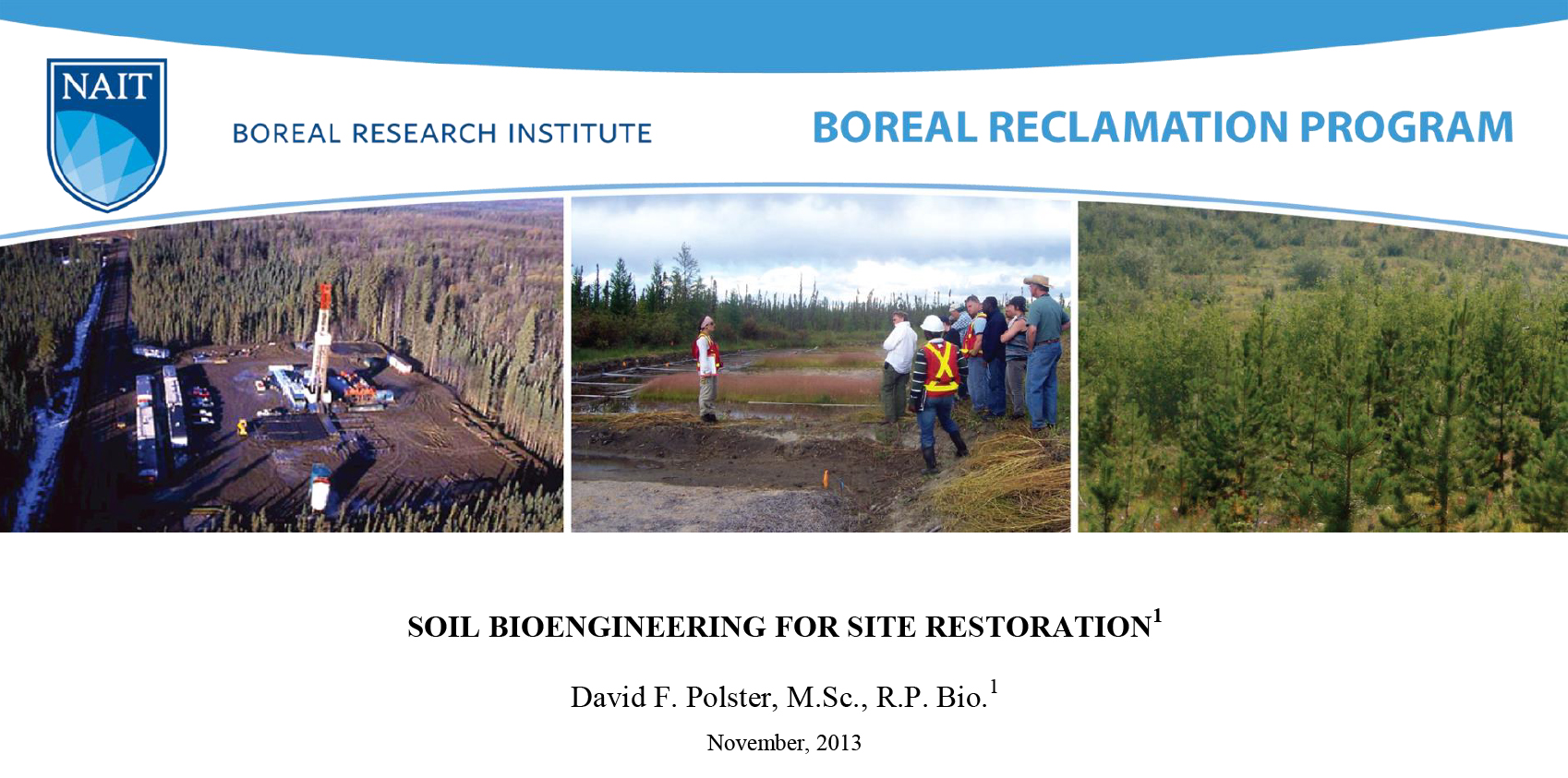 Soil Bio-Engineering for Site Restoration | Canadian Conservation and ...